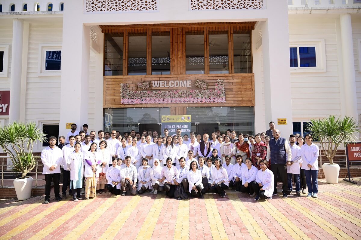 IA Ayurvedic Medical College, USTM launched the Desh Ka Prakriti Parikshan Abhiyan campaign ...
